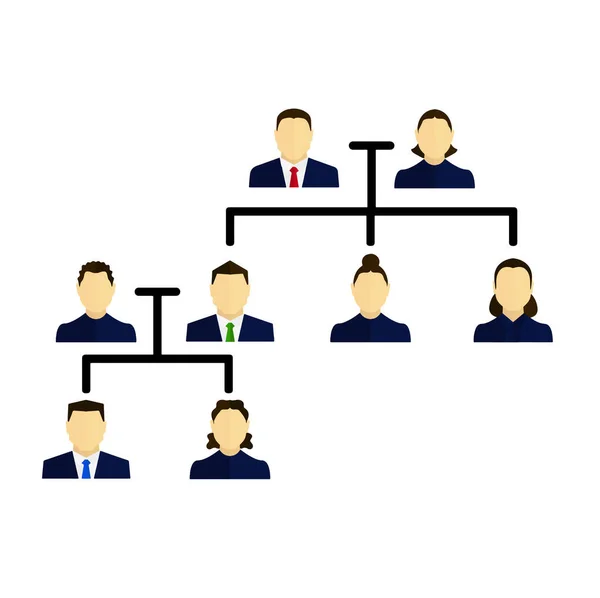 Hierarquia familiar Vector Art Stock Images | Depositphotos