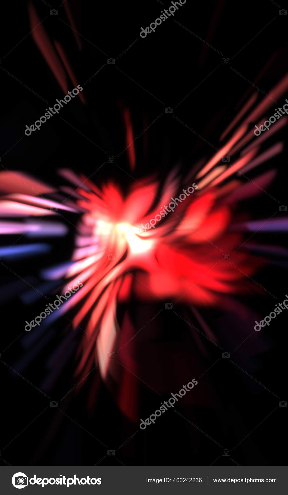 Light Particle Trails Light Explosion Star Glowing Particles Lines ...