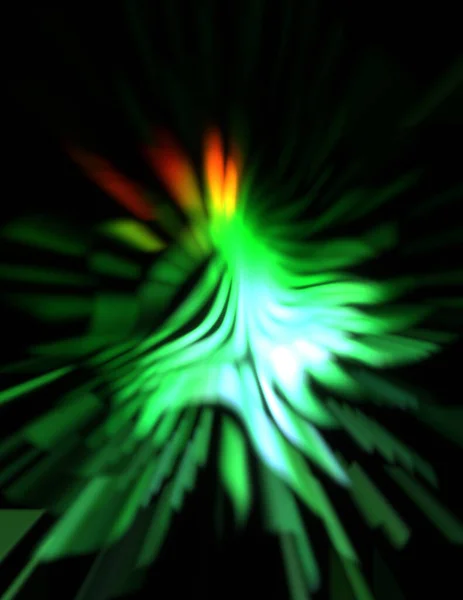 Light particle trails. Light explosion star with glowing particles and ...