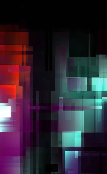 Futuristic abstract geometric wallpaper. Geometrical colorful shapes ...