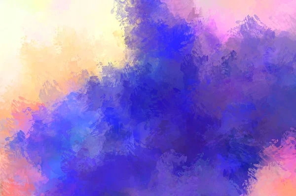 Strokes of paint. 2D Illustration. Brushed Painted Abstract Background ...