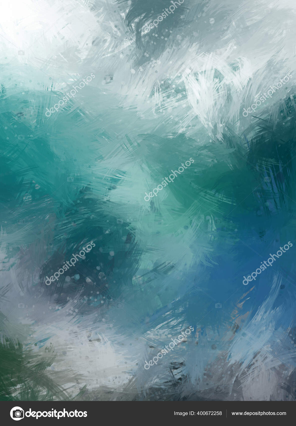 Creative Abstract Painting Background Artistic Brush Strokes Colorful ...