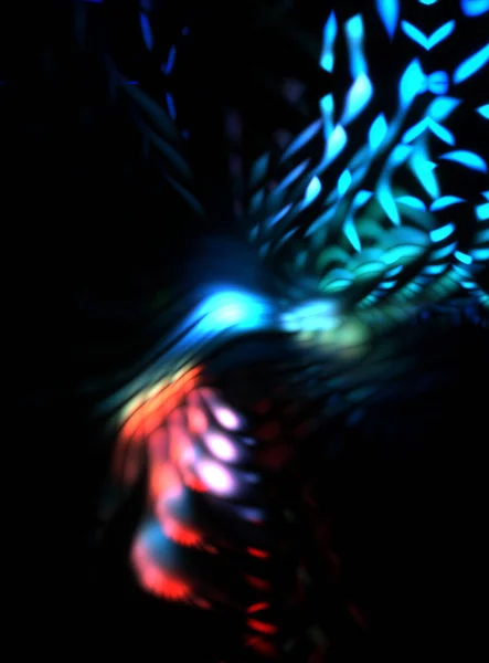 Light particle trails. Light explosion star with glowing particles and ...