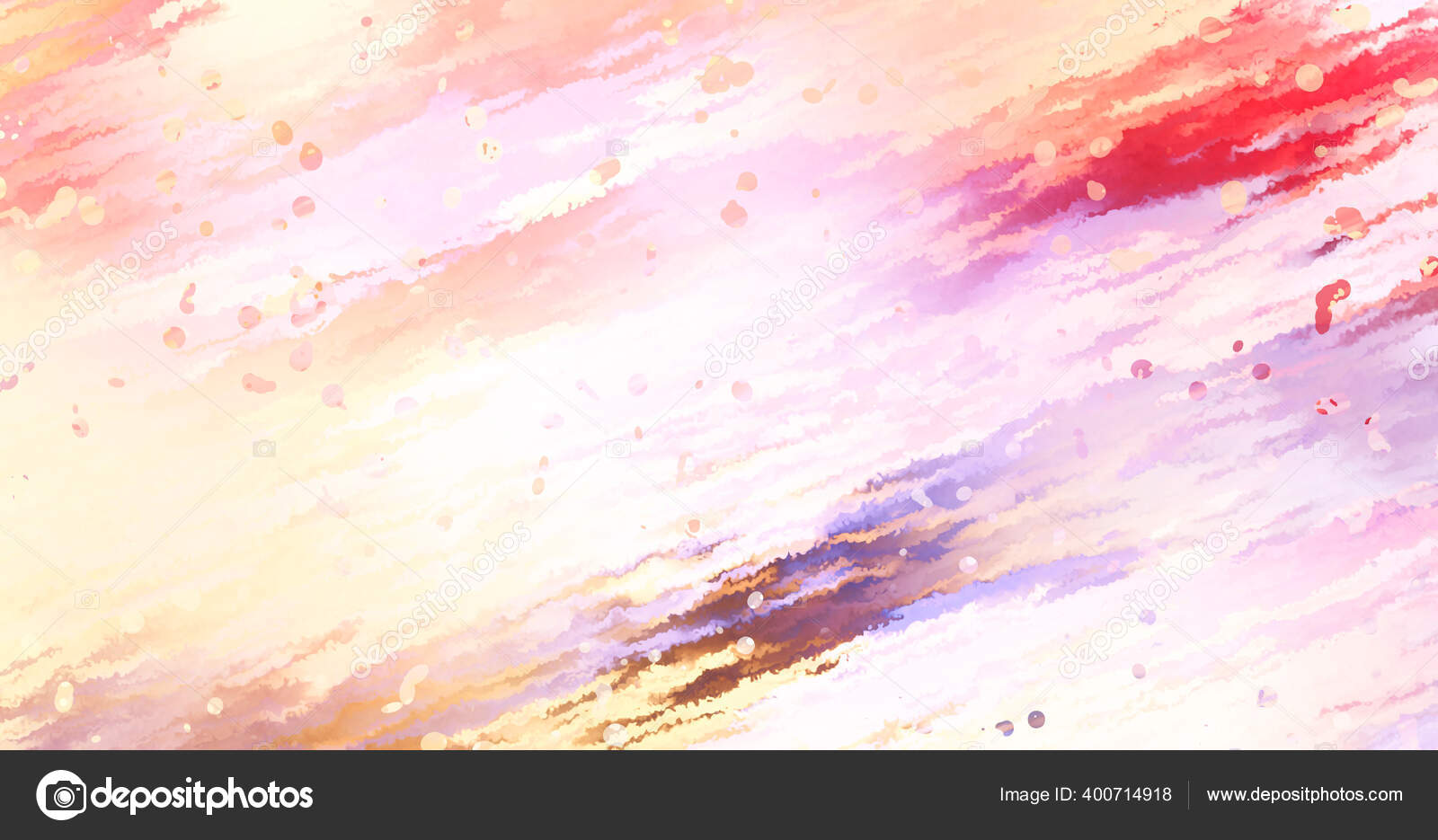 Creative Abstract Painting Background Artistic Brush Strokes Colorful ...