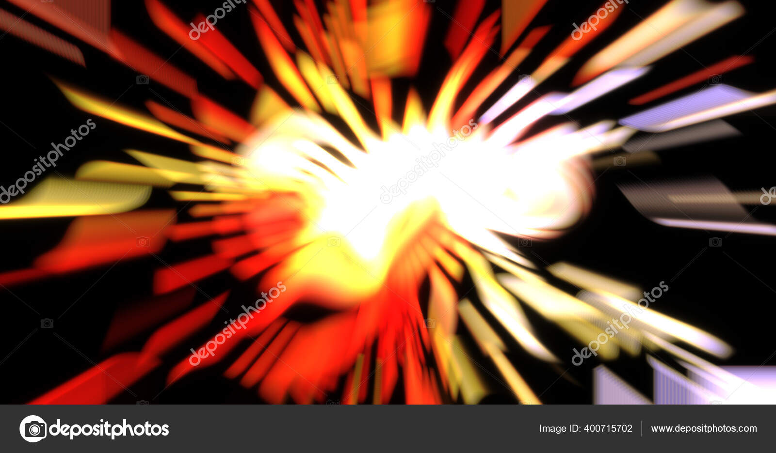 Light Particle Trails Light Explosion Star Glowing Particles Lines ...