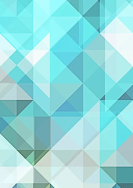 Abstract blue background with triangle low poly shapes in light sky ...