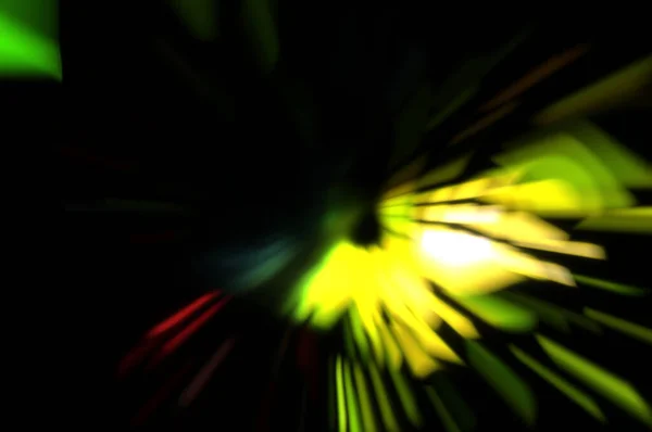 Light particle trails. Light explosion star with glowing particles and ...