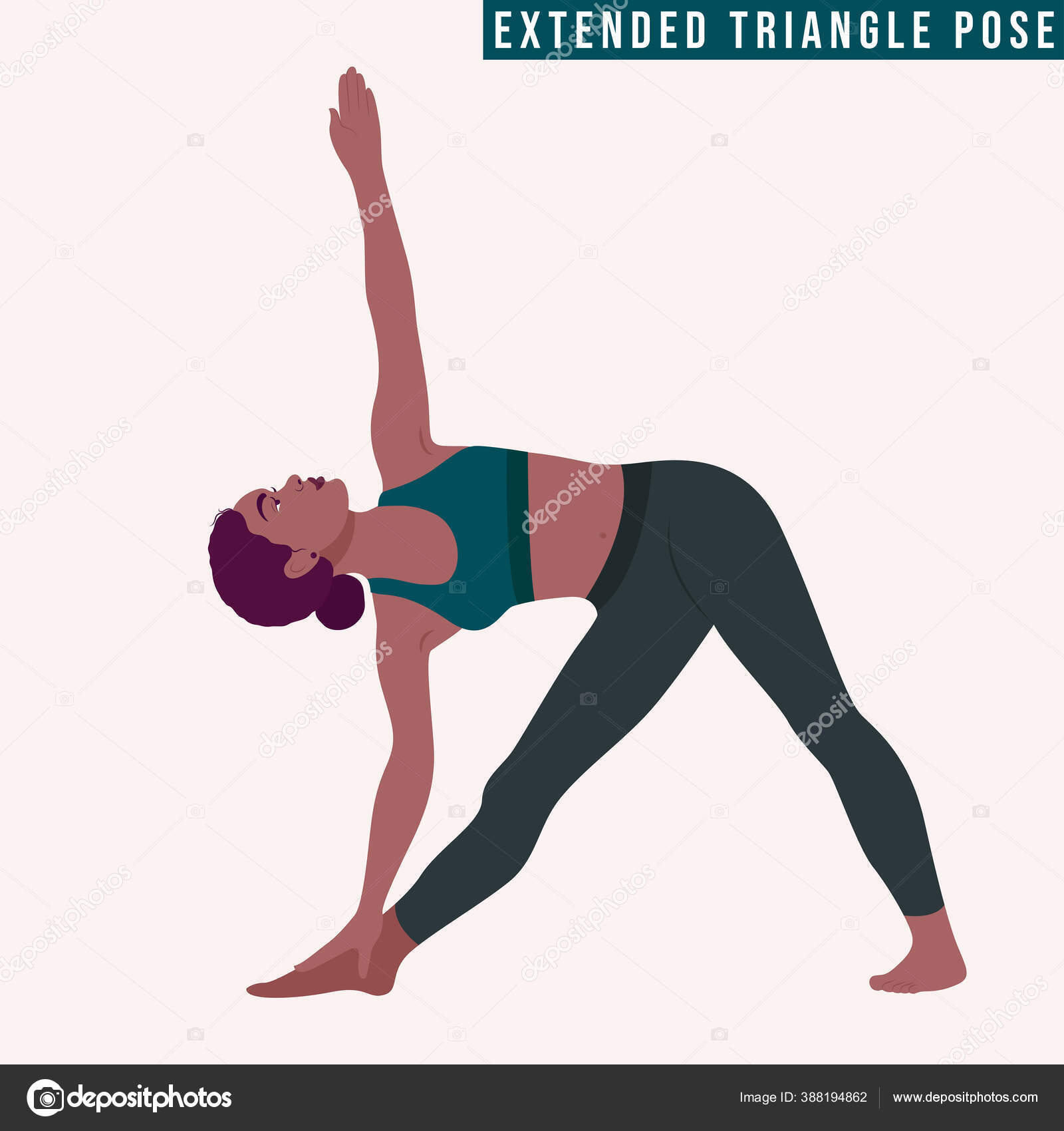Extended Triangle Pose