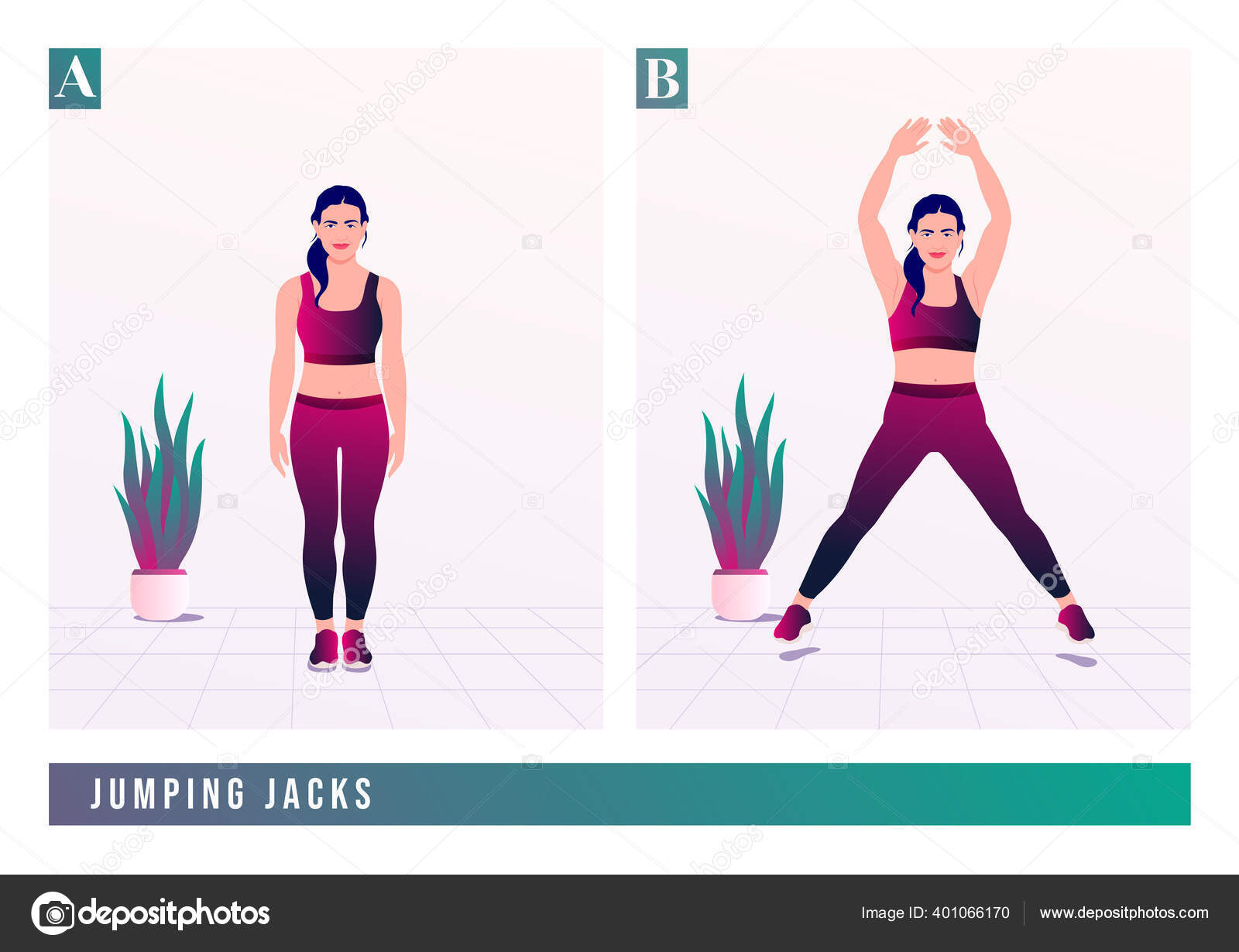 Jumping Jacks Animation