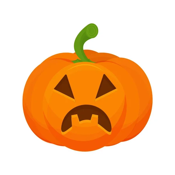 Sad Pumpkin Face