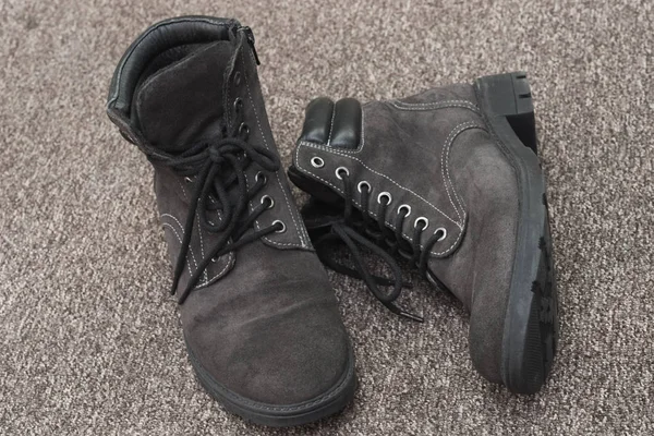 Suede boots Stock Photos, Royalty Free Suede boots Images | Depositphotos