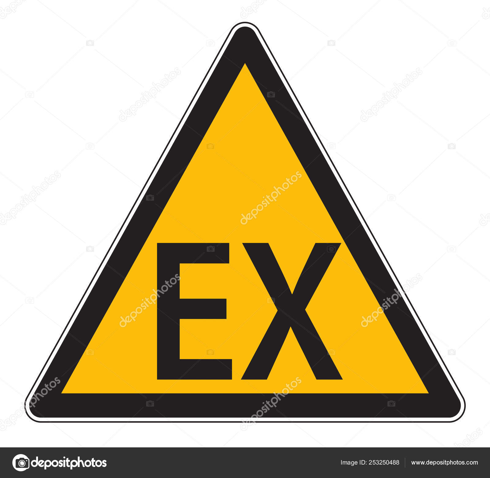 Atex Explosive Atmosphere Area Zone Sign — Stock Photo © ricochet69 ...