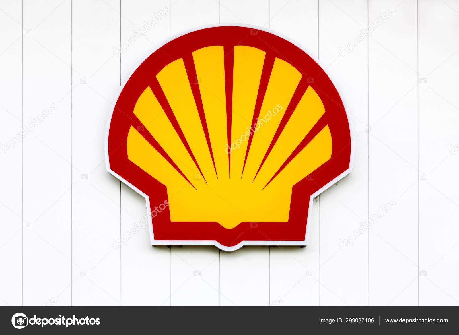Macon France June 2019 Shell Logo Gas Station Shell Anglo — Stock ...