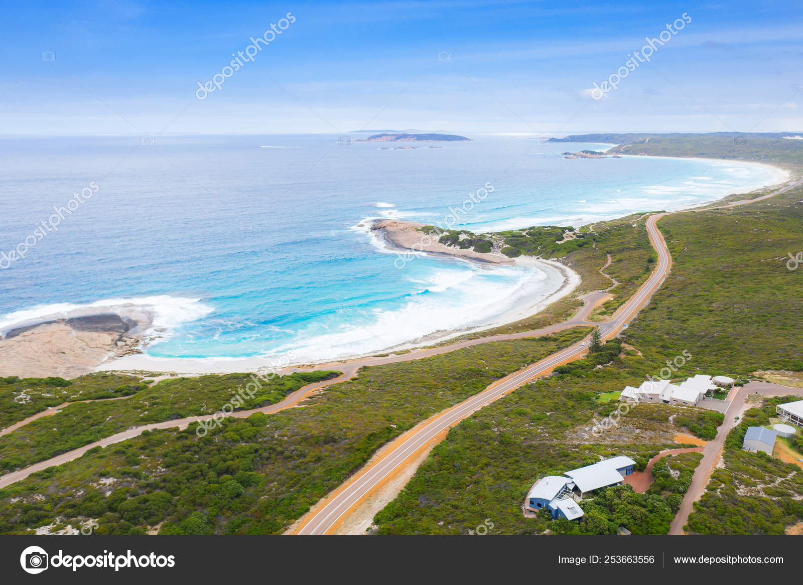 Aerial View of Great Ocean Road in Victoria, Australia Stock Photo by ...