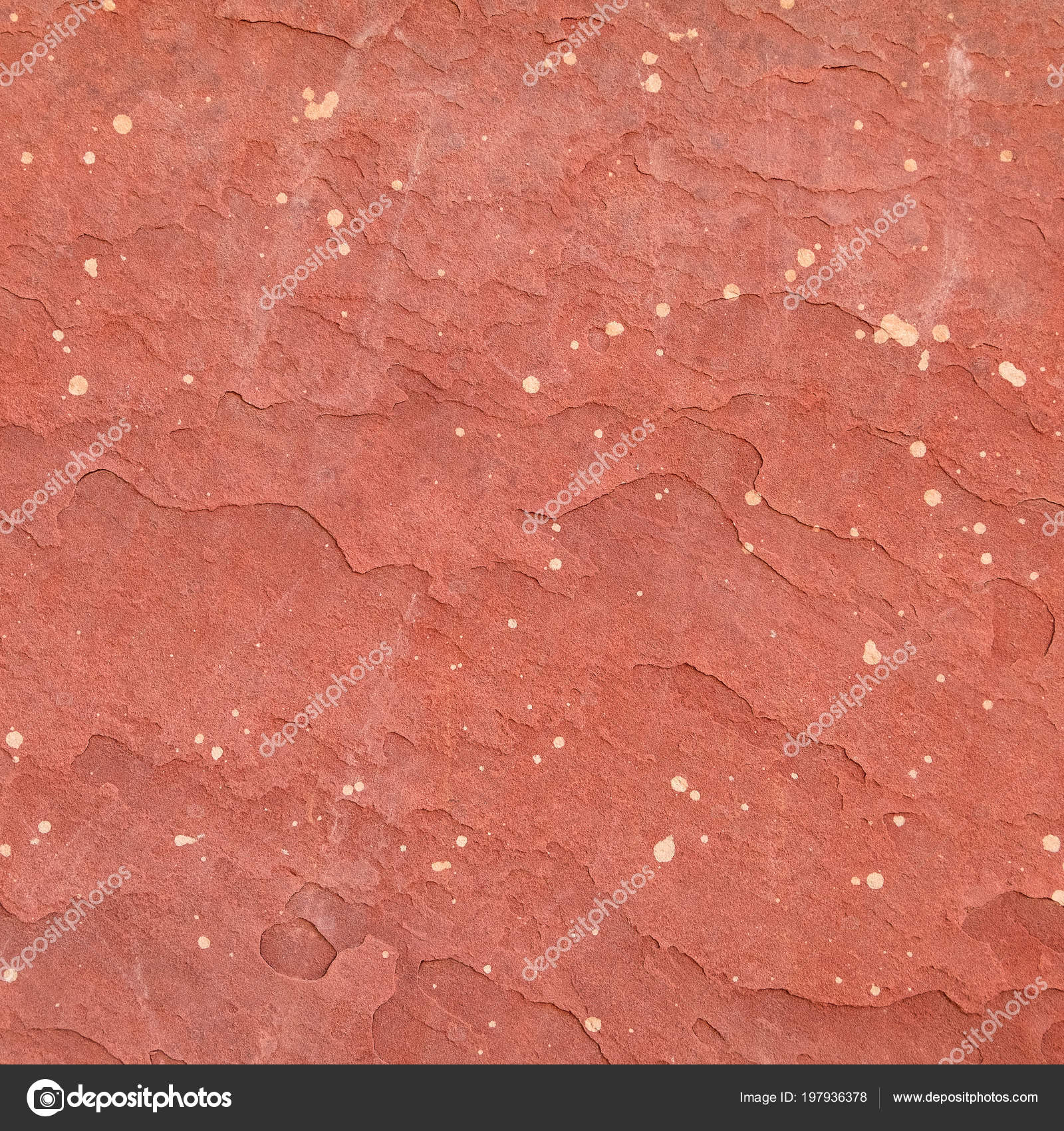 Red Rough Stone Texture Background Material Construction Architectural ...