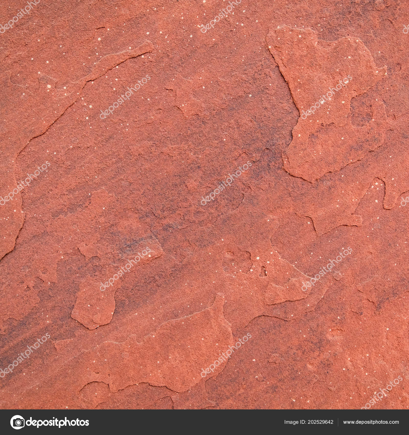 Red Rough Stone Texture Background Material Construction Architectural ...