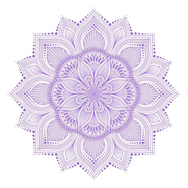Mandalas lilas imágenes de stock de arte vectorial | Depositphotos
