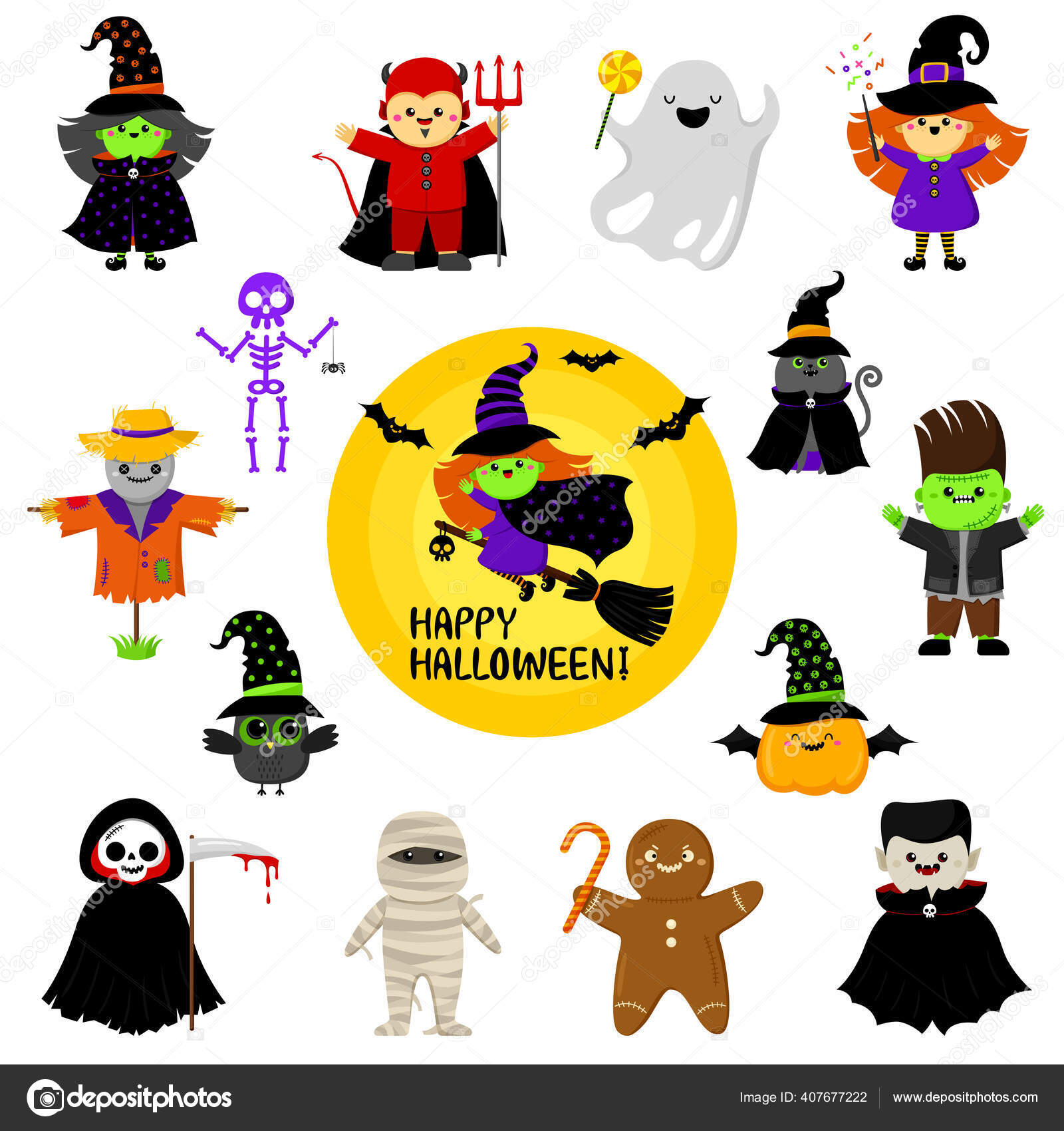 Cute Halloween Animations
