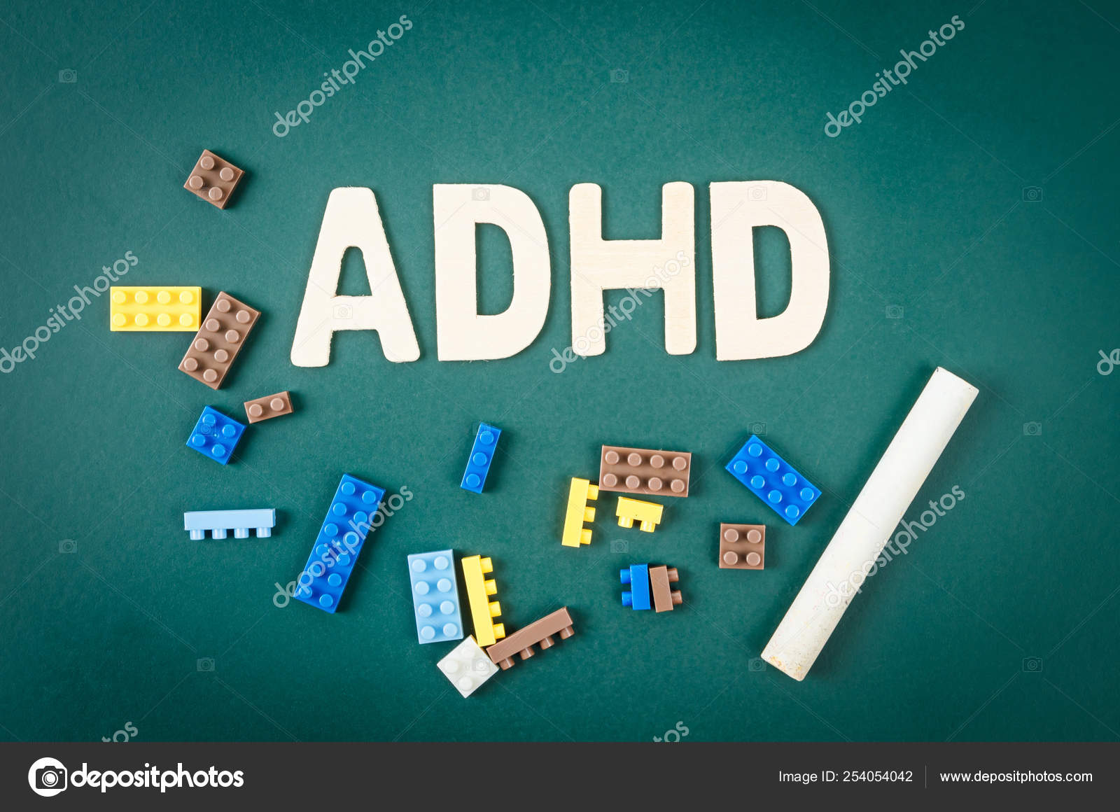 ADHD attention deficit hyperactivity disorder concept. Stock Photo by ...