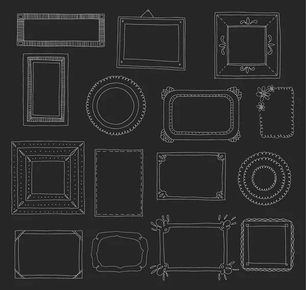 Beautiful frames drawing | Beautiful template hand drawn frames ...