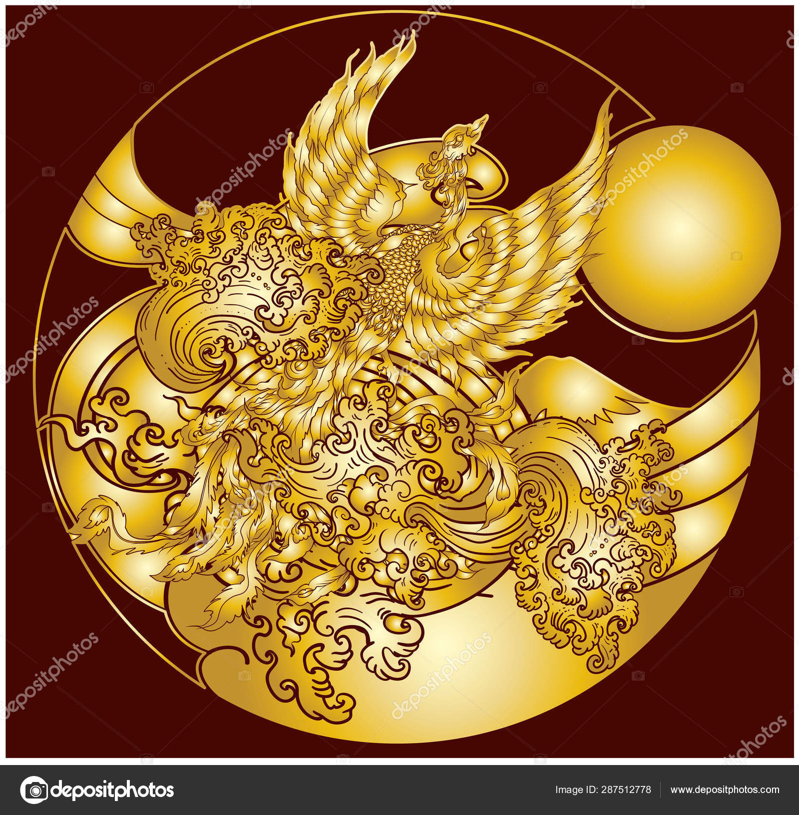 Japanese Fire Tattoo Designs