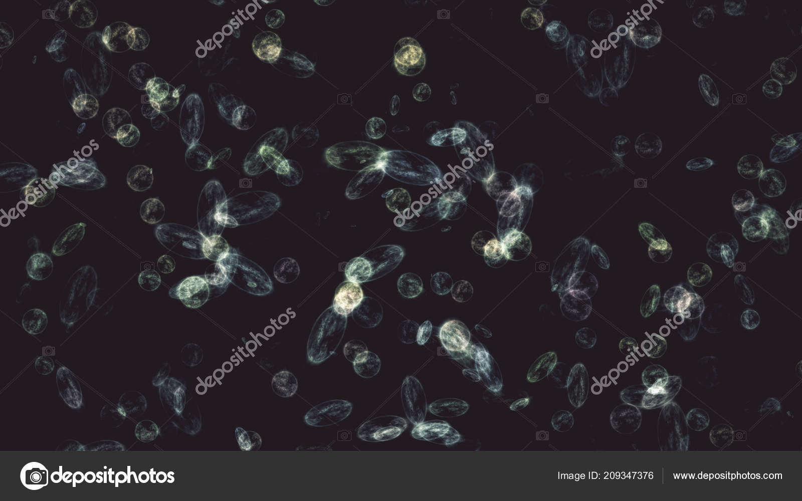 Bacteria Microorganisms See Microscope — Stock Photo © alexnako #209347376