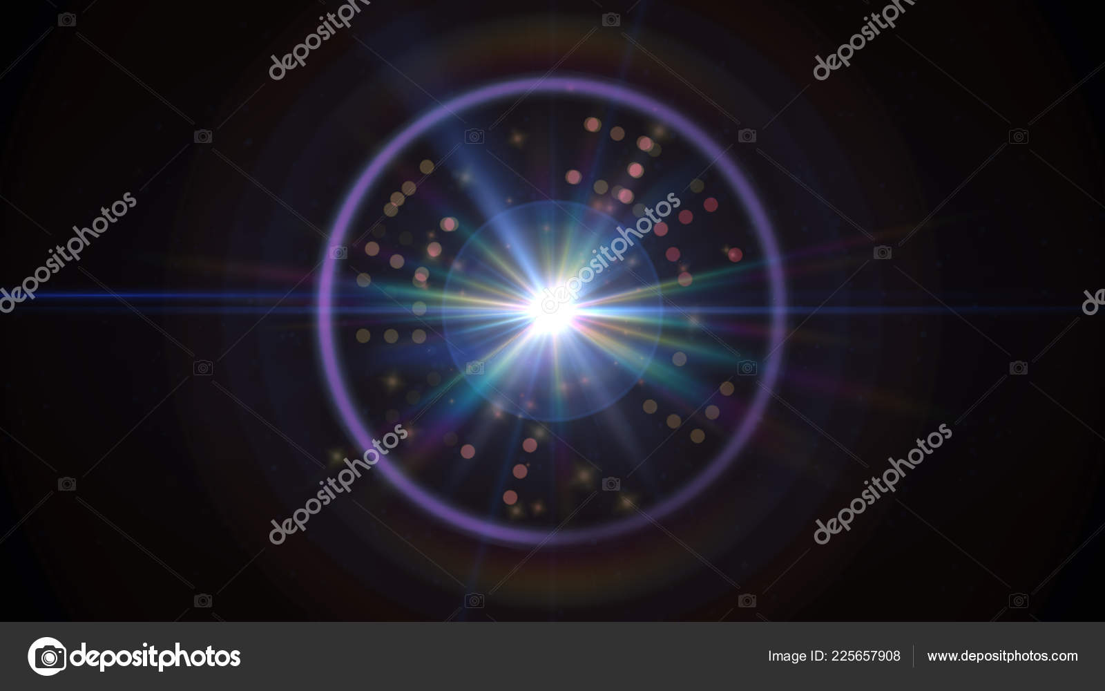 Magic Ball Particle Space Stock Photo by ©alexnako 225657908