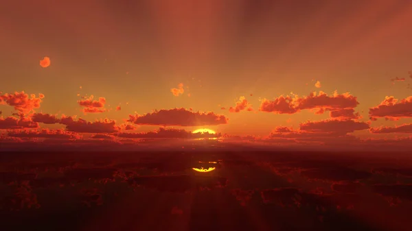 Fondo De Puesta De Sol Rey León