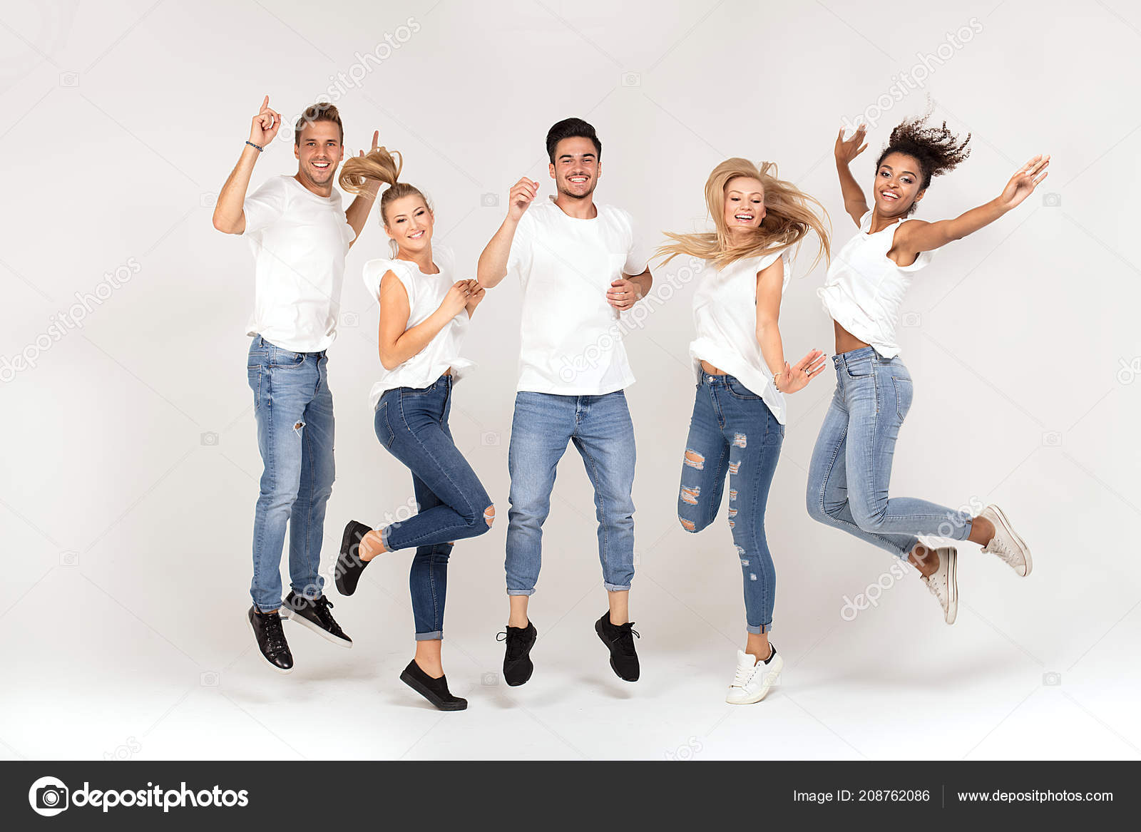 Group Of Attractive People