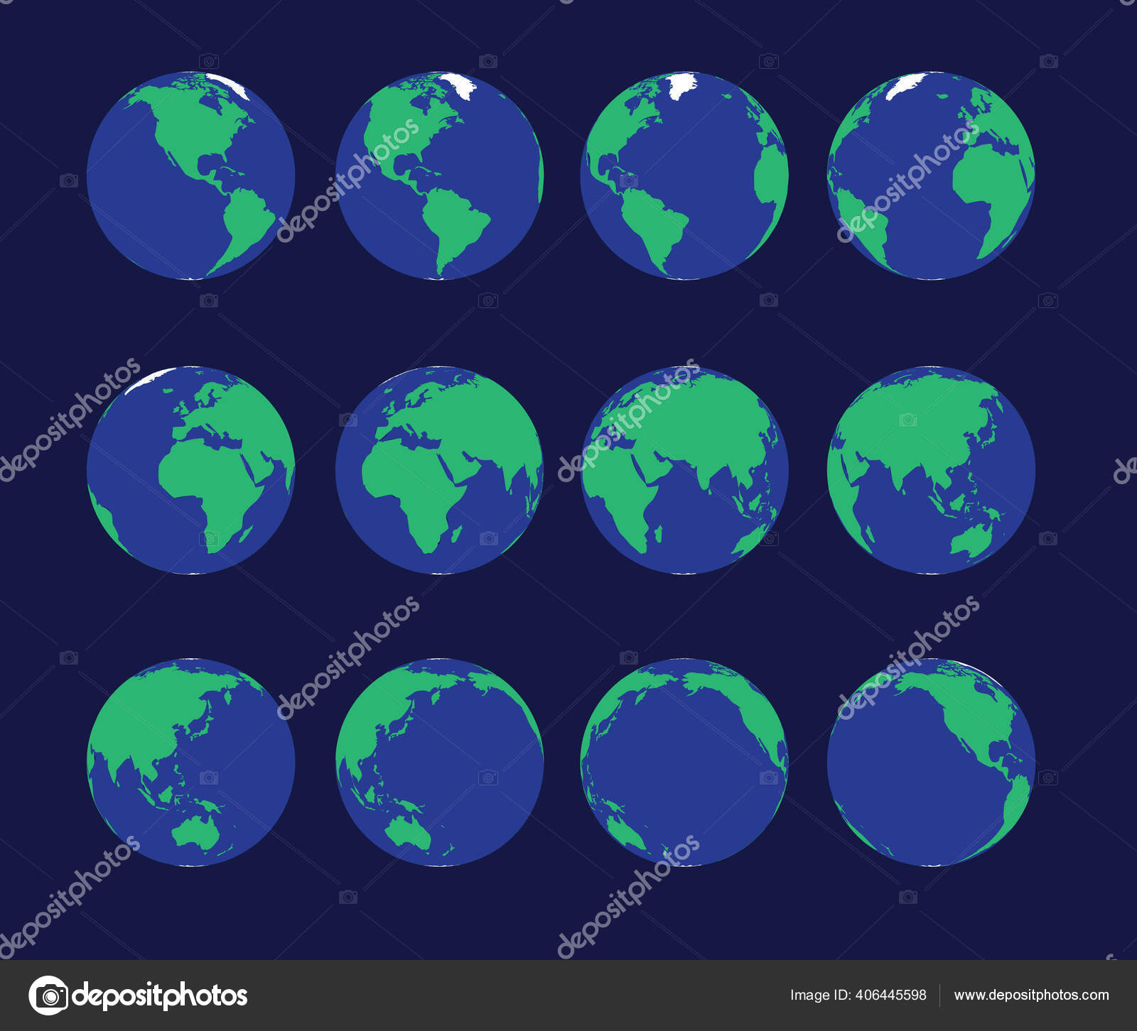 Spinning Earth Animation