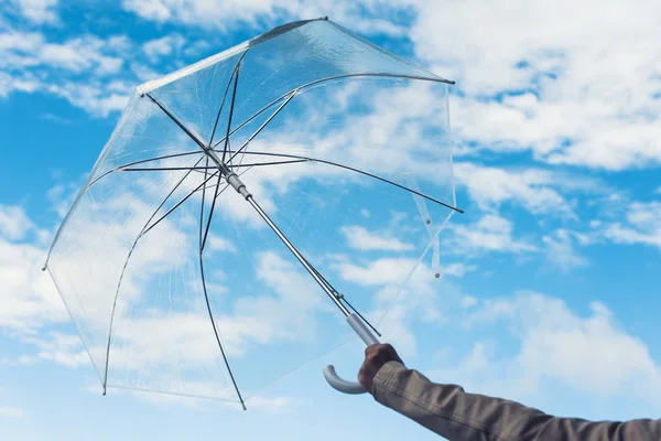 Strong wind umbrella Stock Photos, Royalty Free Strong wind umbrella ...