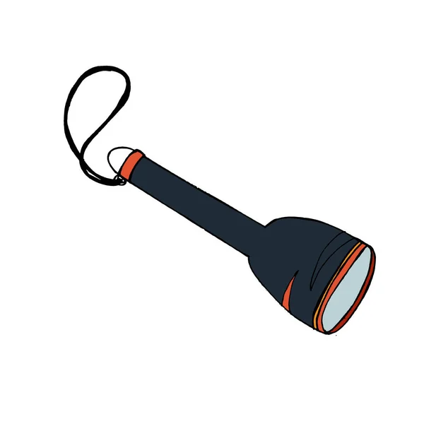 Sticker with flashlight icon Vector Art Stock Images | Depositphotos