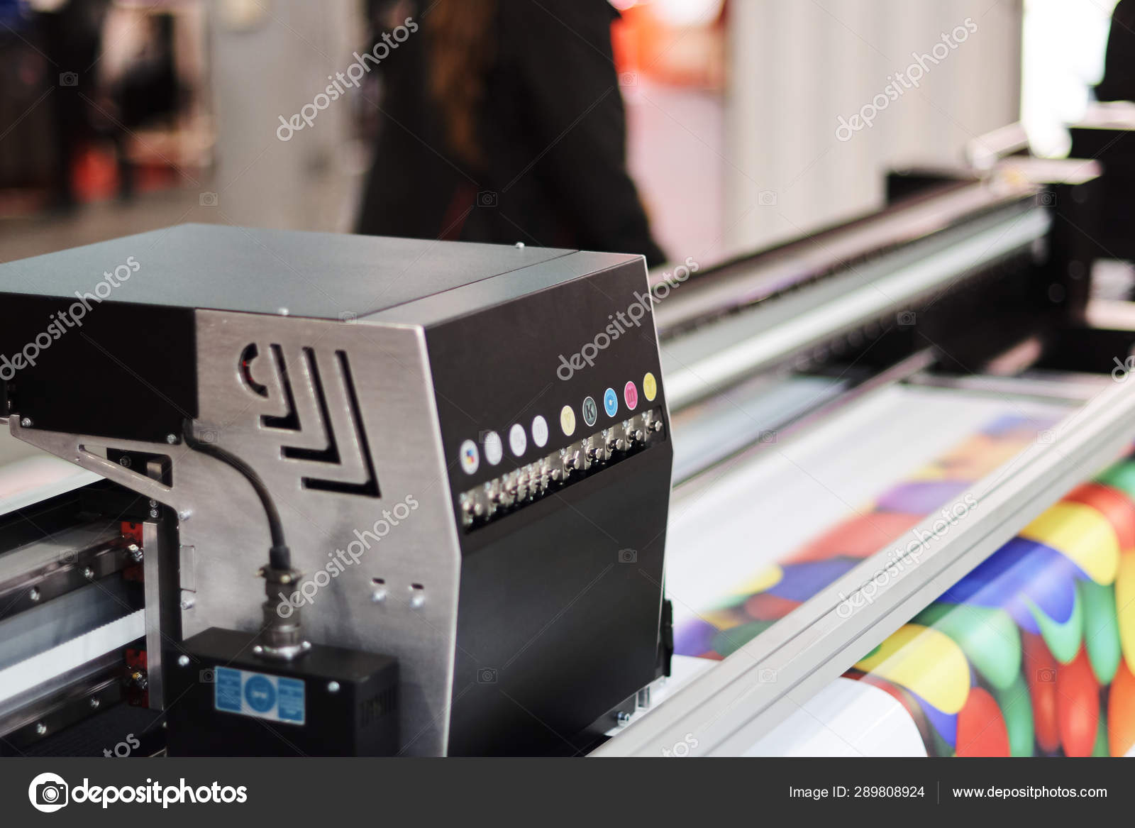 Wide Format Inkjet Printer Stock Photo by ©stenkovlad 289808924