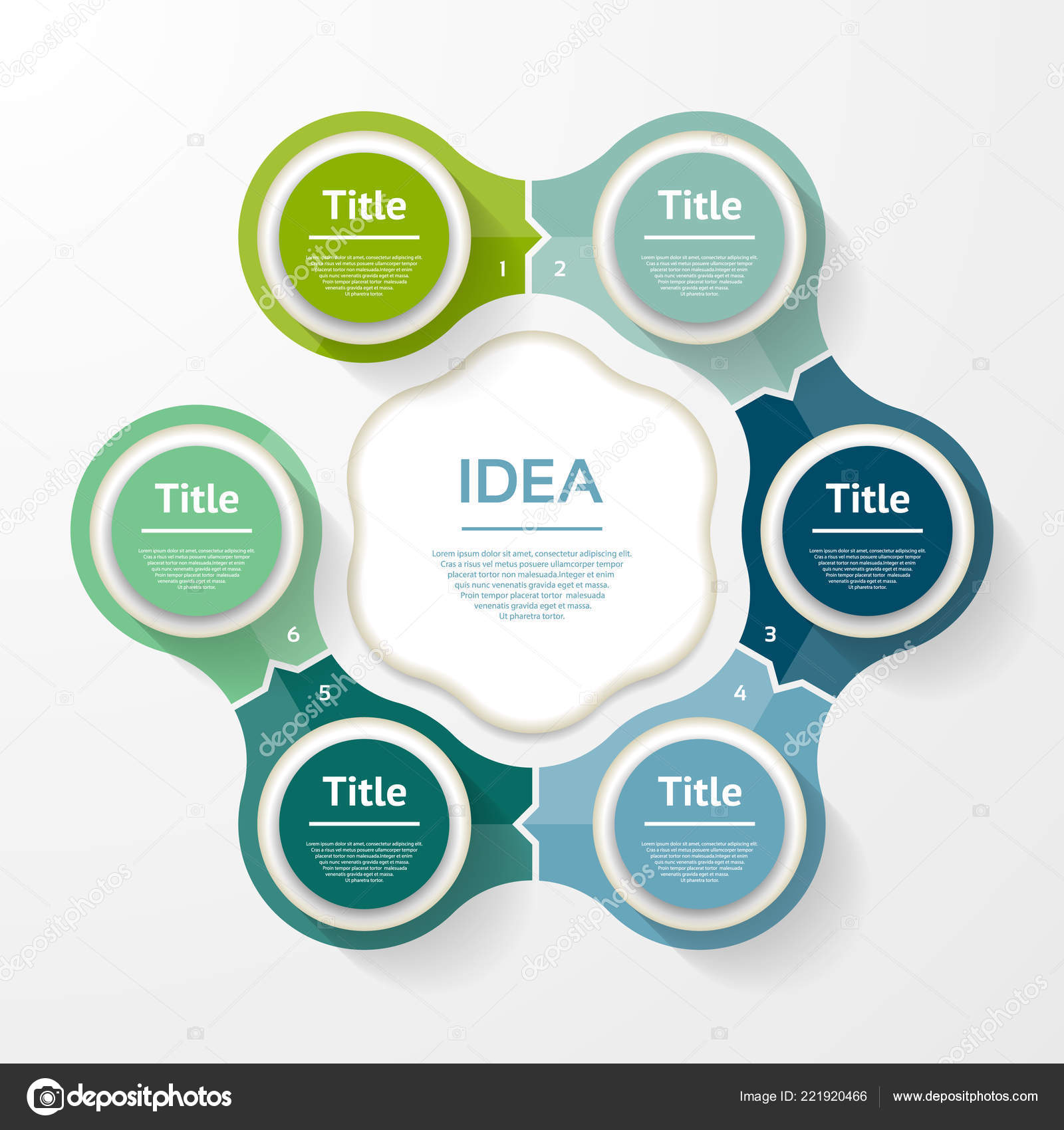 Vector Infographic Template Diagram Graph Presentation Chart Business ...