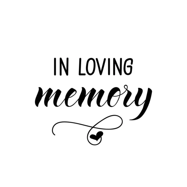 In loving memory Vector Art Stock Images | Depositphotos