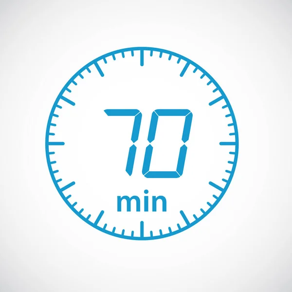 Time Min Clock Stopwatch Isolated Set Icons Label Cooking Time Stock ...