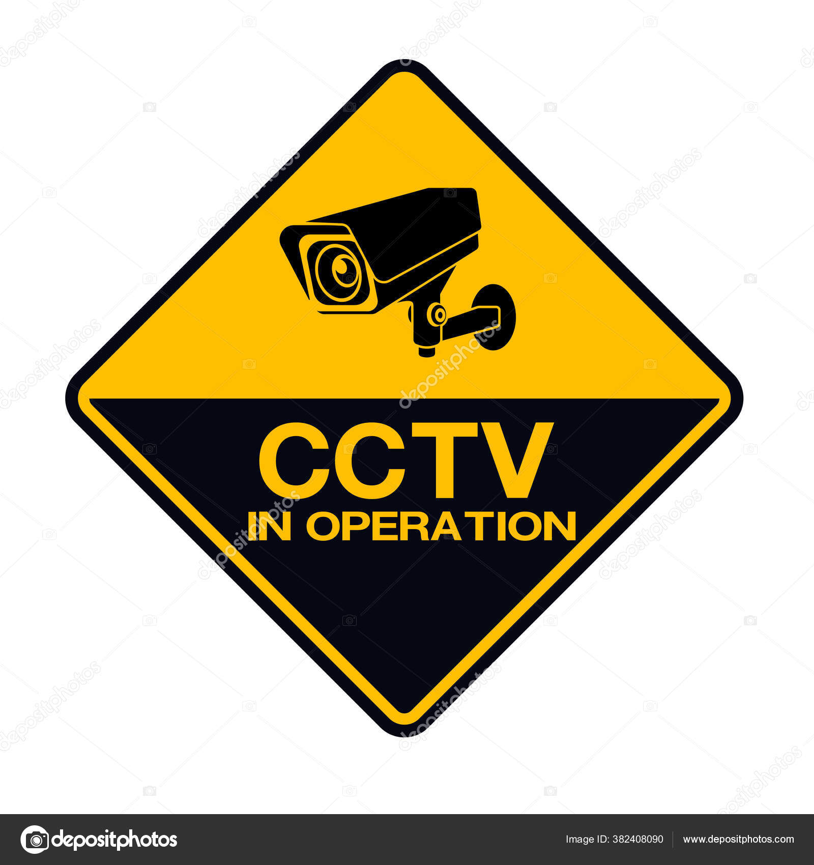 Cctv Camera Sign