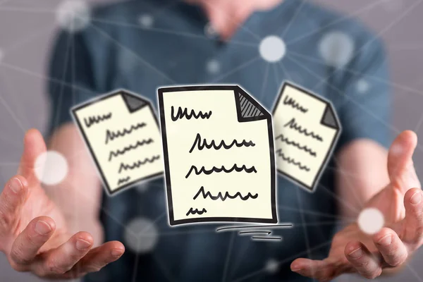 Document Concept Hands Woman Background Stock Photo by ©thodonal 231650404