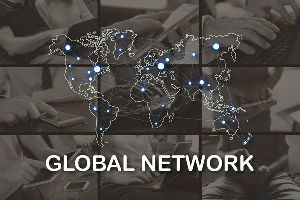 Global digital network mesh Stock Photos, Royalty Free Global digital ...