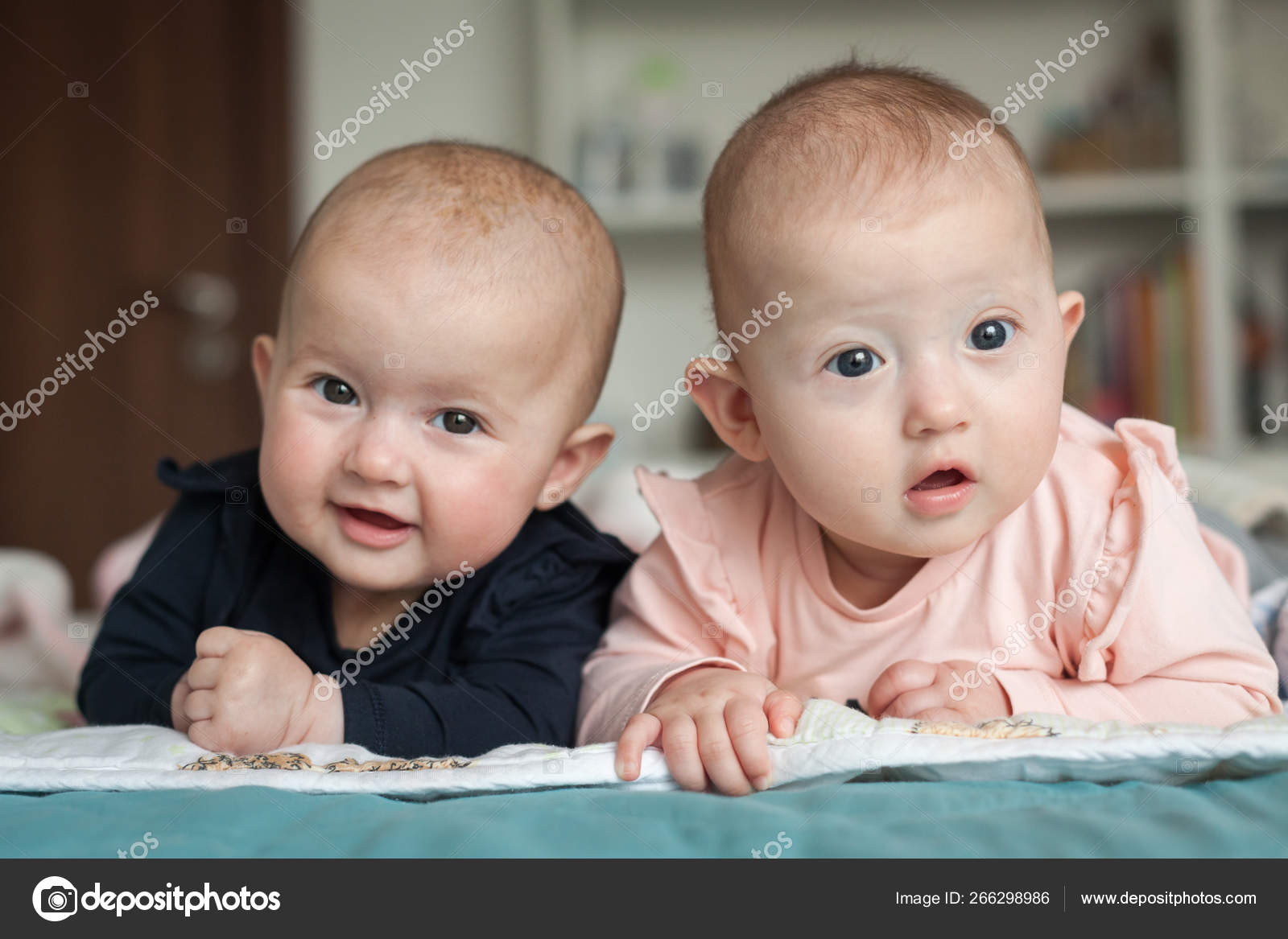 Cute Baby Twins Faces