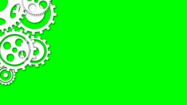 Isolate Rotating Gears loop — Stock Video © MasterChi #104861560