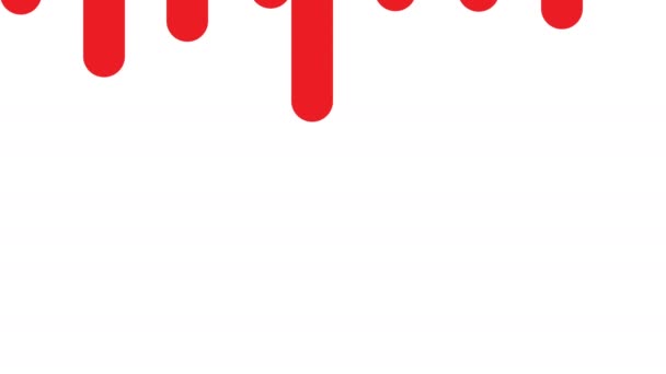 Stylized Blood Transition Abstract Animation Blooding Pattern Seamless ...