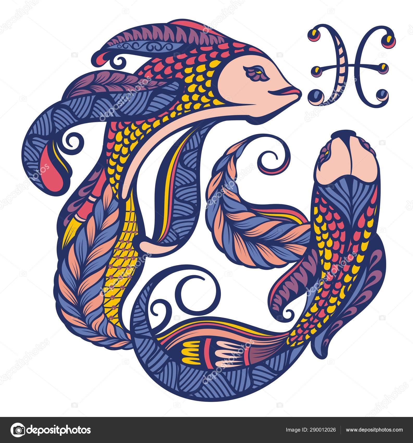 Pisces Fish Symbol