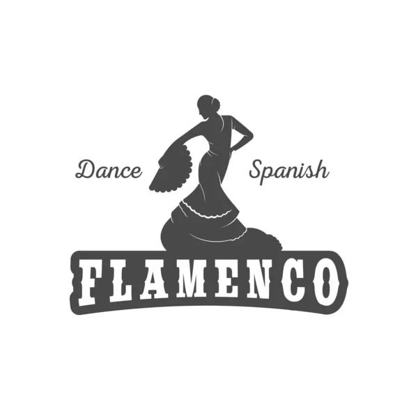 Conjunto Logotipos e Insignias Flamenco Vector de stock por ...