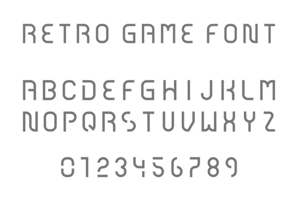 Retro Game Font. Stock Vector Image by ©andrei45454 #271553966