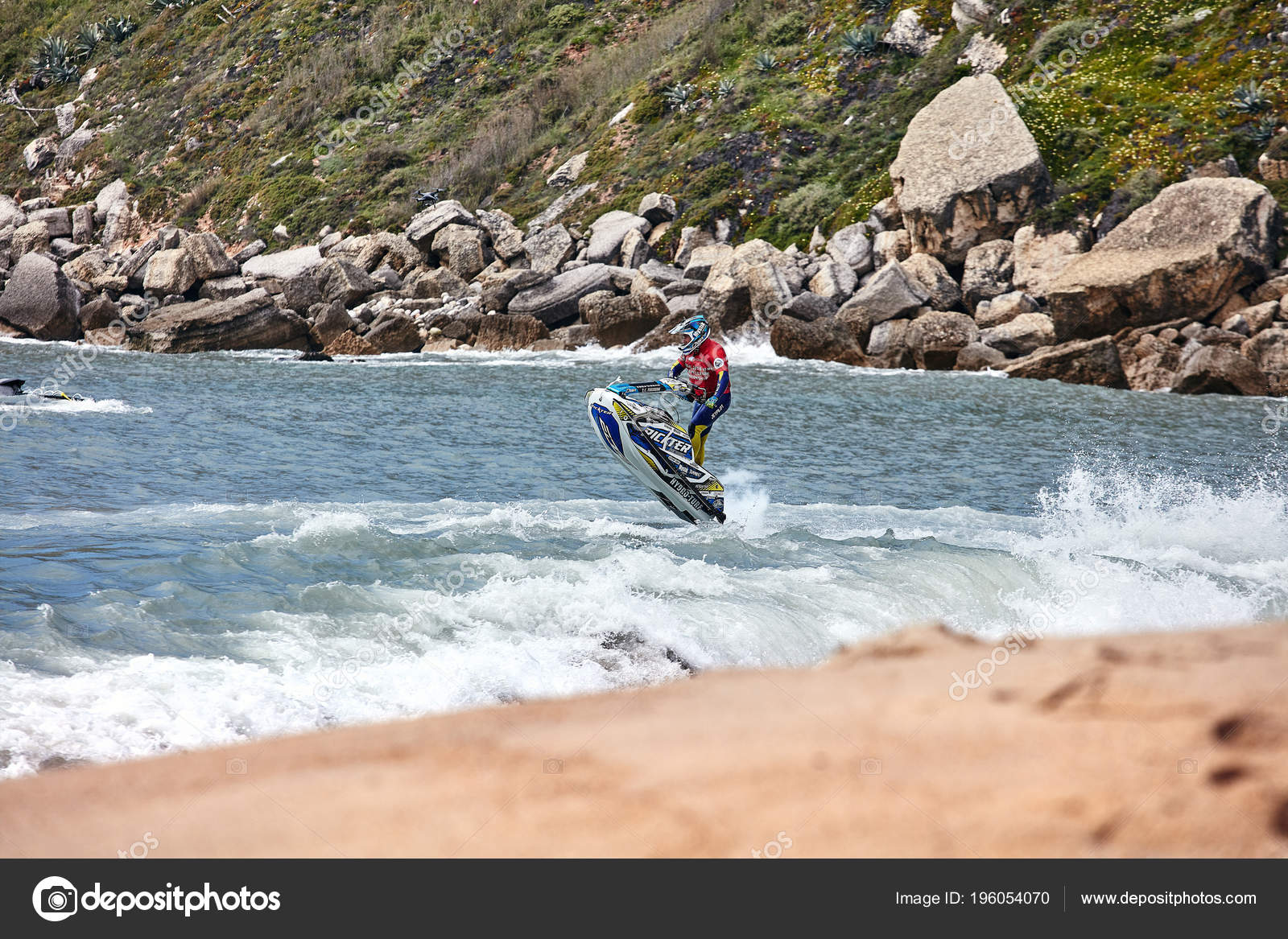 Professional Jet Ski Riders Compete Ifwa World Tour Jet Ski – Stock ...