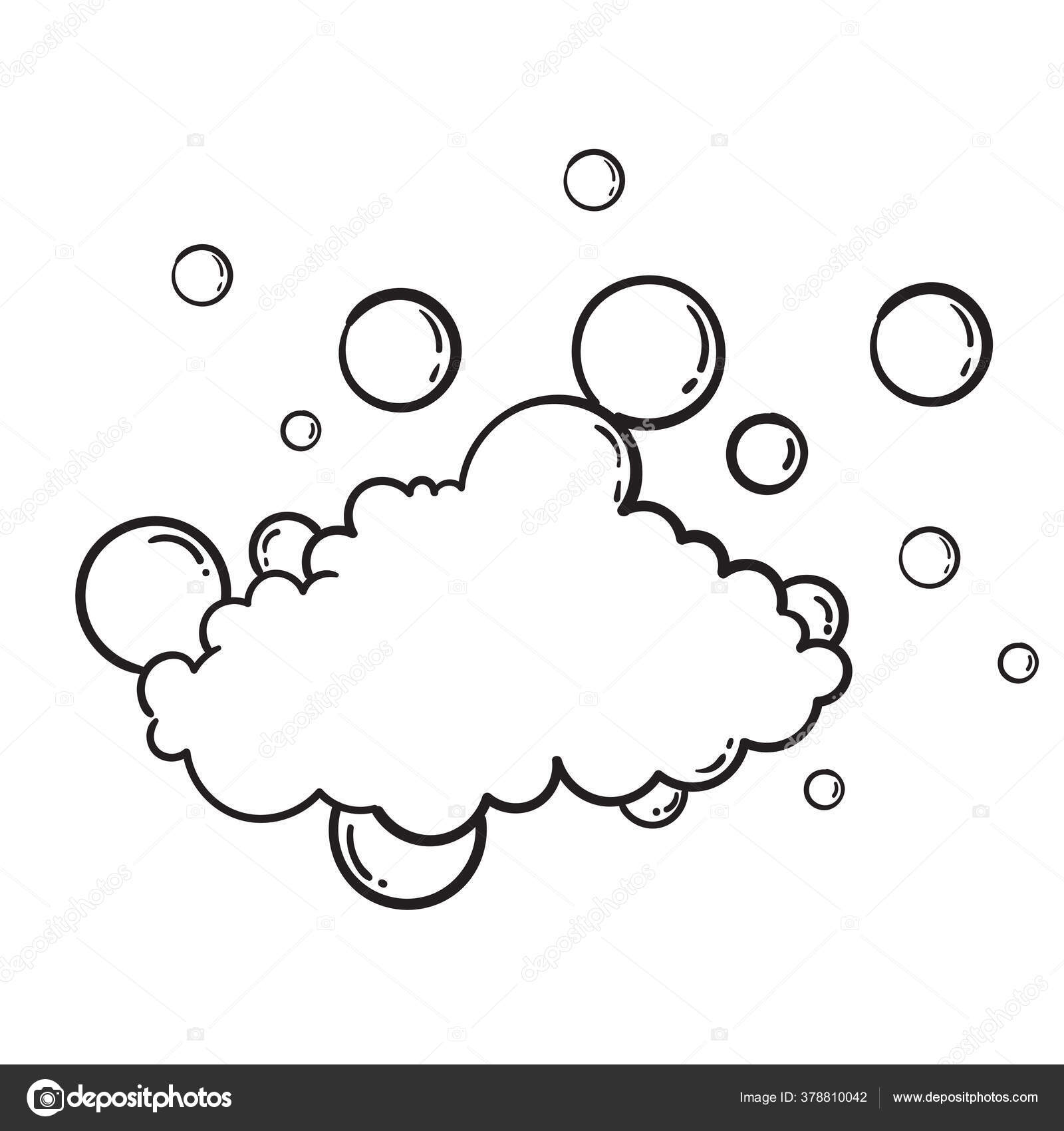 Hand Drawn Bath Foam Soap Bubbles Isolated Shampoo Soap Foam Stock ... Hand Drawn Bath Foam Soap Bubbles Isolated Shampoo Soap Foam Stock ...