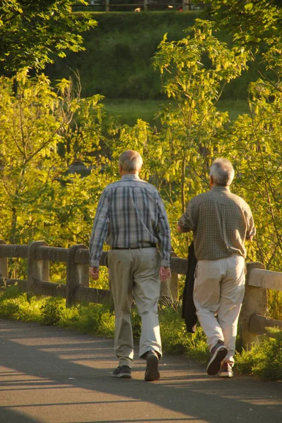 Old people walk Stock Photos, Royalty Free Old people walk Images ...
