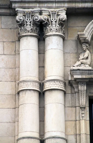 University pillars columns Stock Photos, Royalty Free University ...