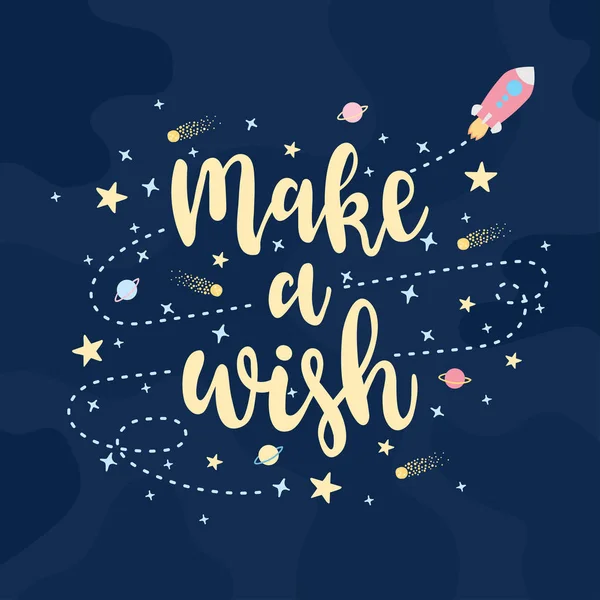 Make a wish Vector Art Stock Images | Depositphotos